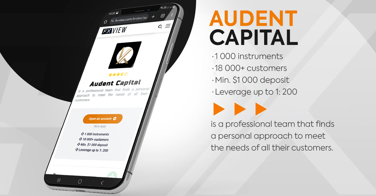 Audent Capital on FxView — Broker view